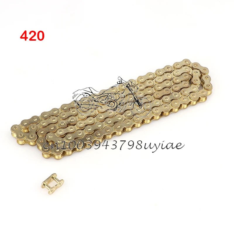 420-golden-chains-102L-104L-108L-126L-140L-Link-Drive-Chain-suitable ...