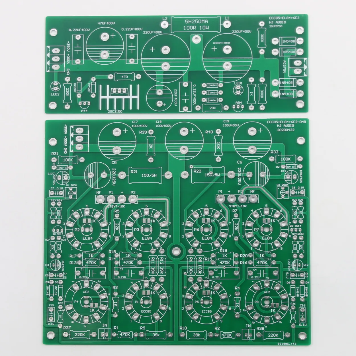ST-EL84PP-EL84-ECC85-6E2-Tube-Push-pull-Power-Amplifier-Board-PCB-2-13W ...