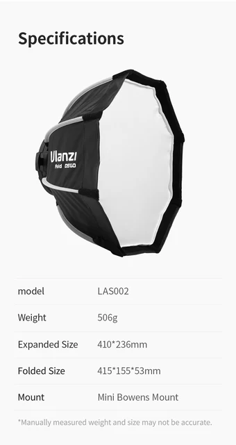 K&F Concept Softbox K&F Concept 40cm/15.7" Octagonal Softbox With ...