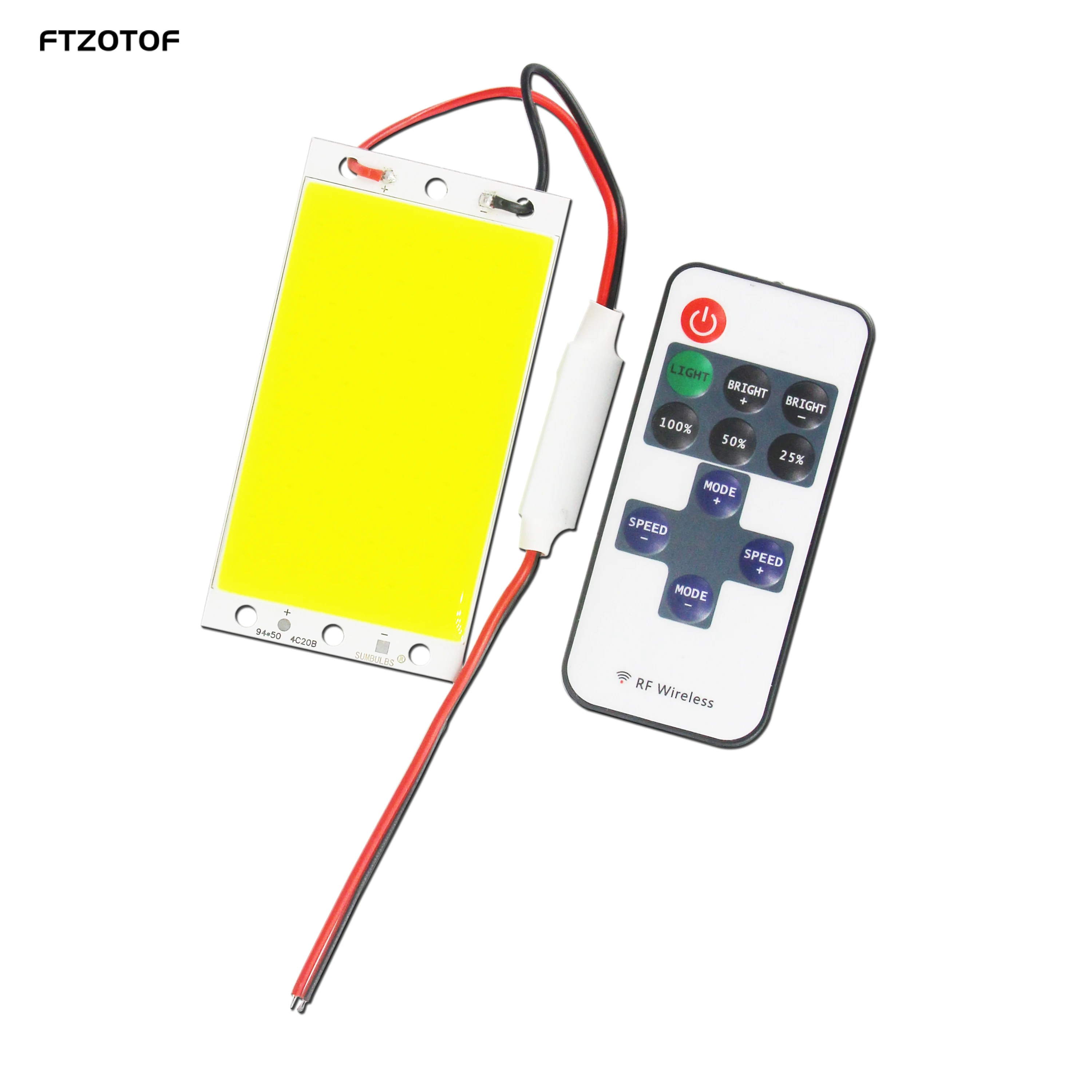 FTZOTOF-LED-COB-12V-DC-Lamp-Dimmable-LED-Panel-94x50mm-15W-1600LM ...