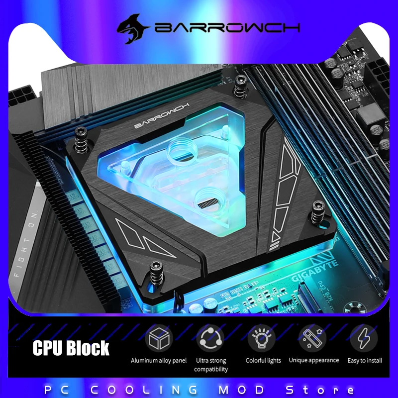 Barrowch-CPU-Water-Block-Intel-1700-115X-Plataforma-1200-S-rie-M-5V ...