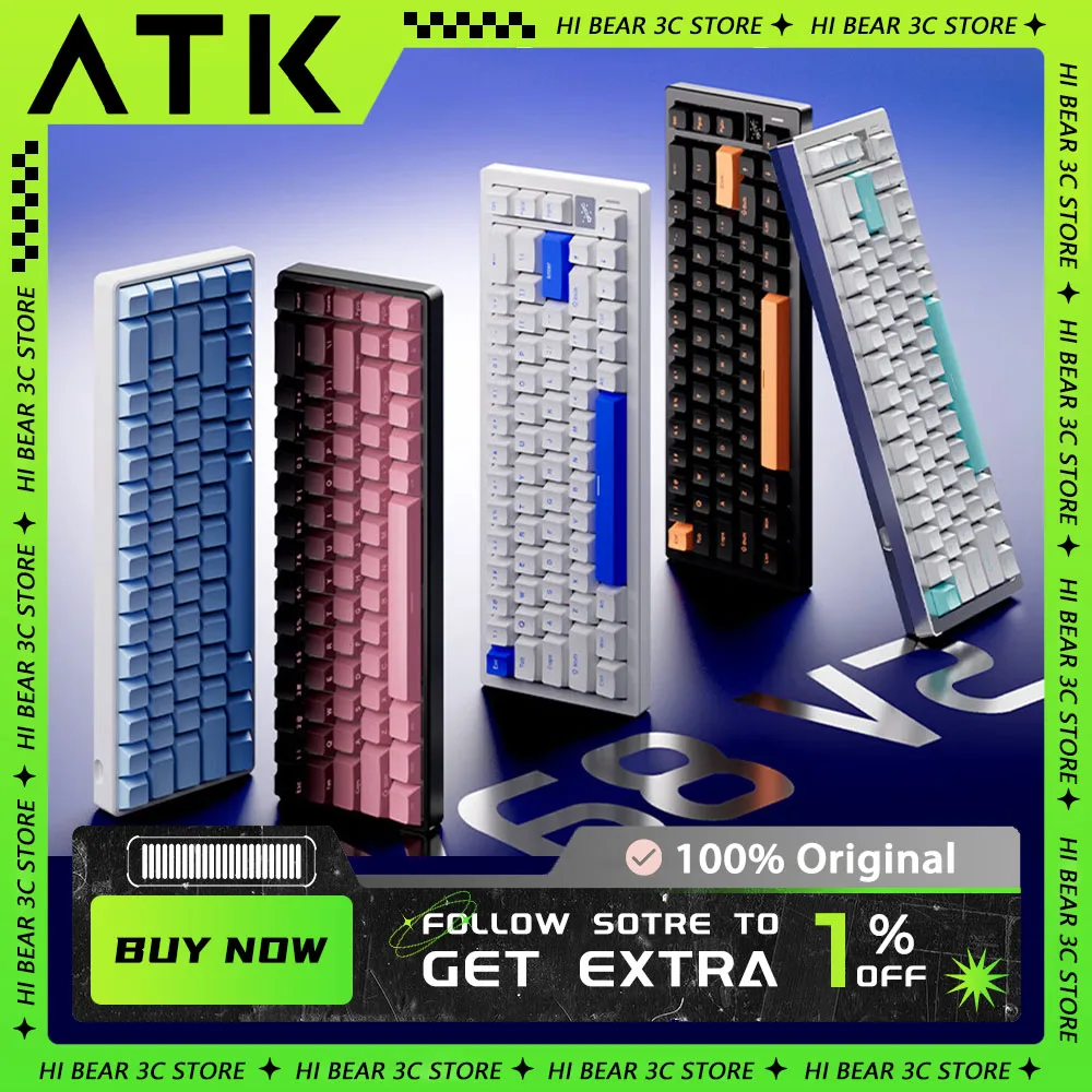 ATK-ATK68-V2-Magnetic-Switch-Mechanical-Keyboard-Aluminum-Alloy-8K ...