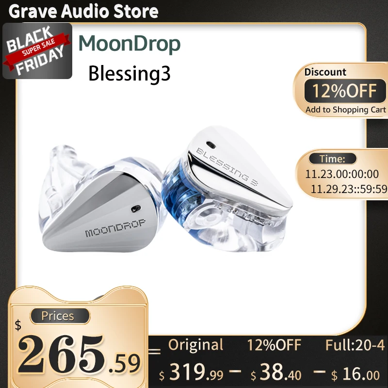 MOONDROP-Blessing3-IEM-In-Ear-Monitor-Earphones-2DD-4BA-Hybrid ...