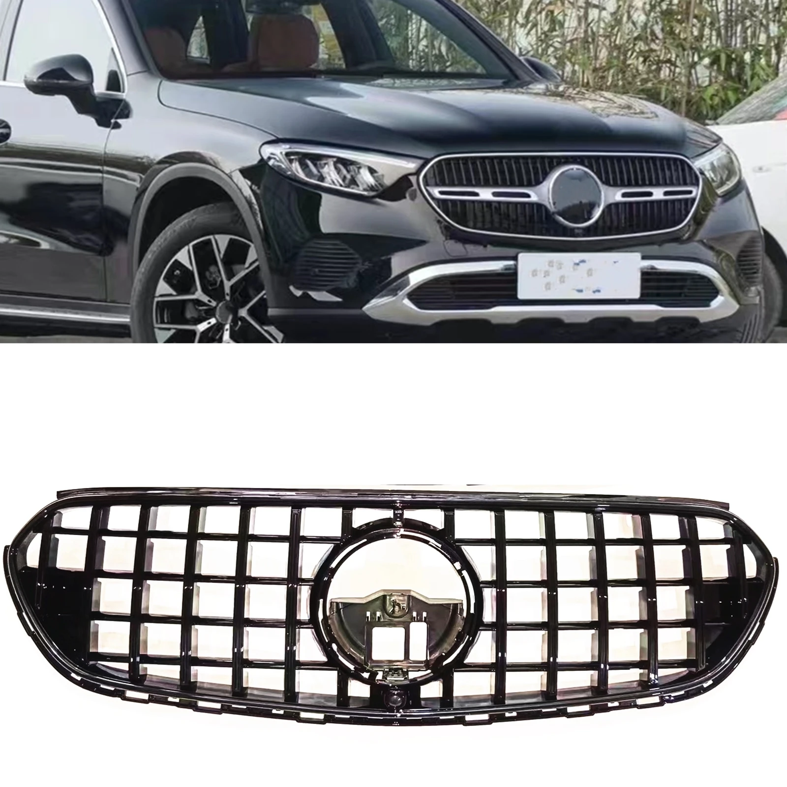 Front-Grille-Grill-For-Mercedes-Benz-X254-GLC-Class-GLC200-GLC220 ...