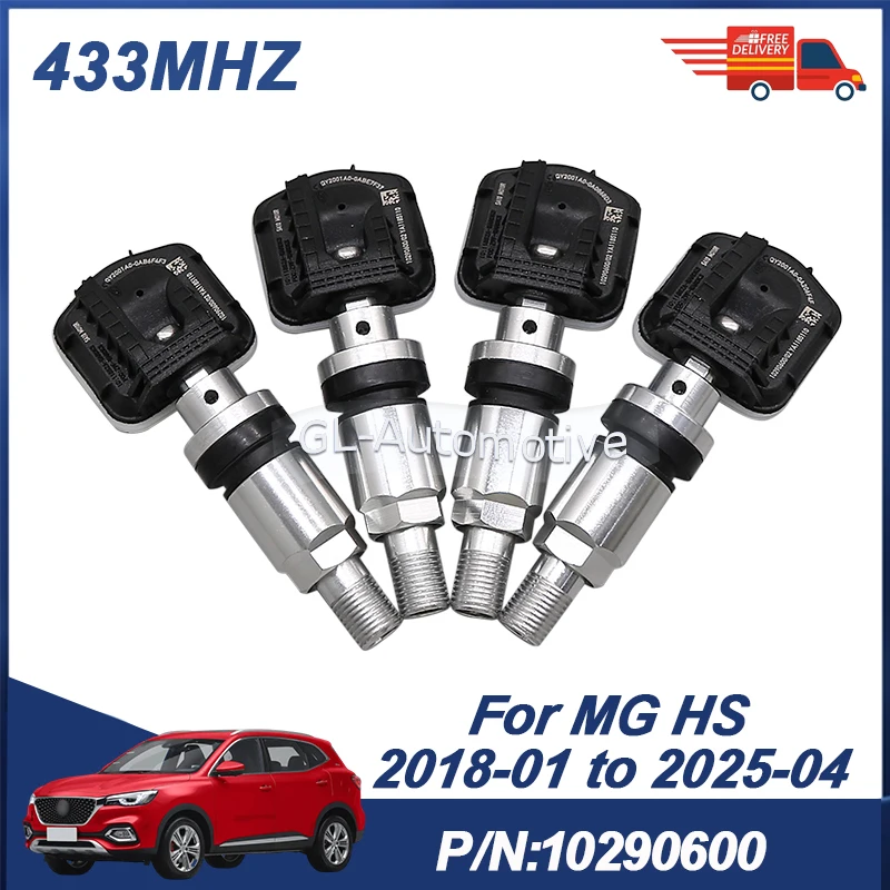 1/4 Uds Sensor TPMS para MG HS 2018-2025 sensor de monitoreo de presión ...