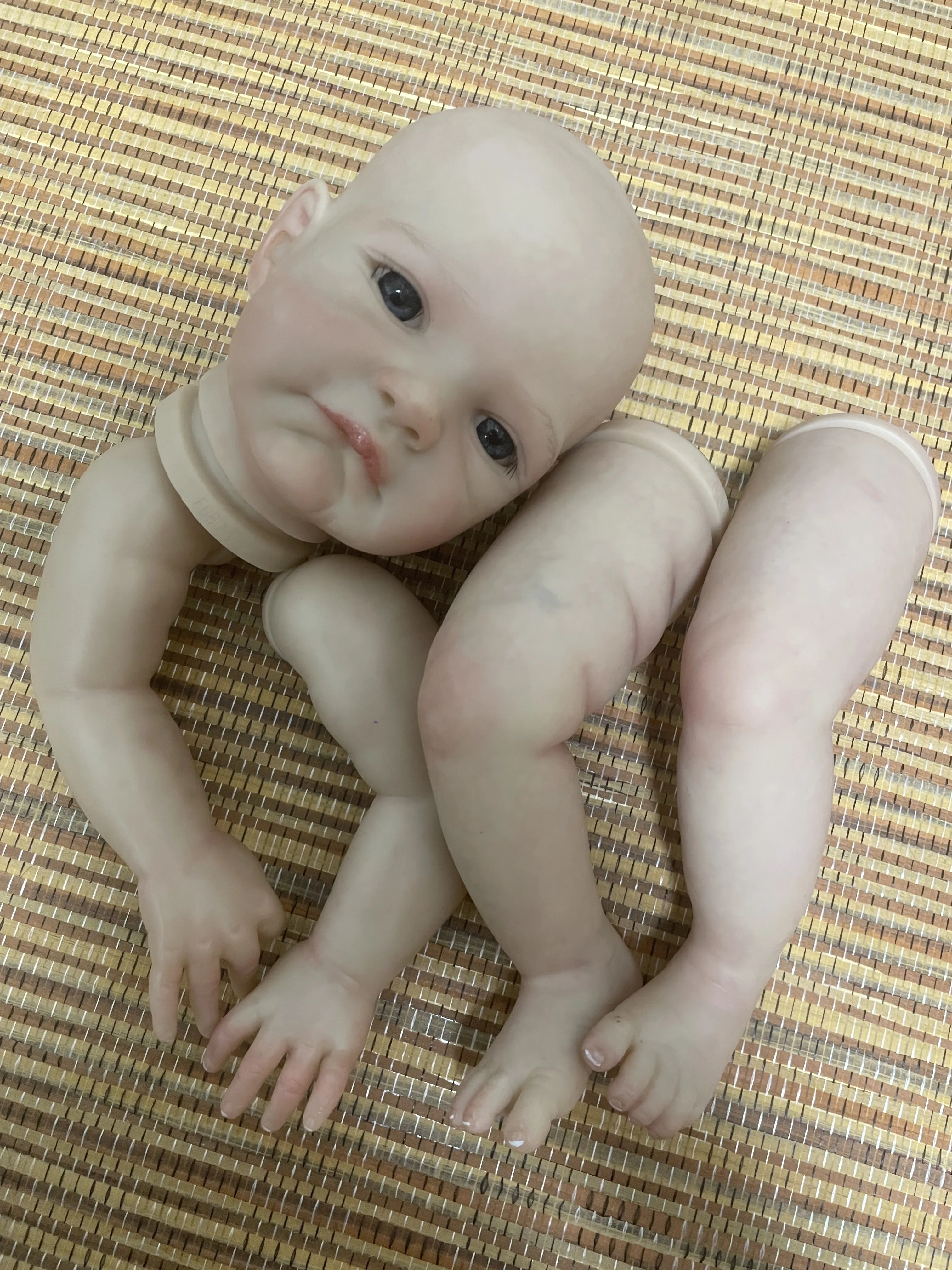 FBBD-Customized-Limited-Supply-21inch-Reborn-Baby-Doll-August-Awake ...
