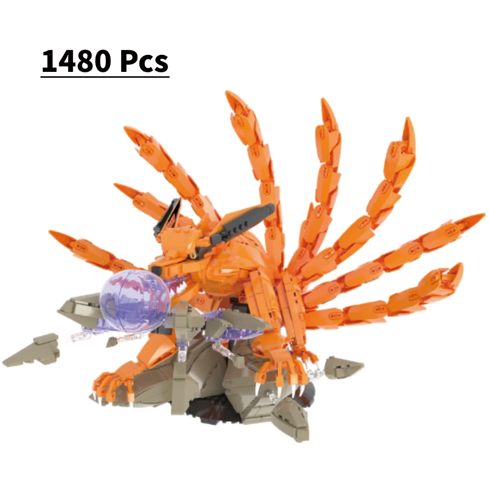 Ninja-Series-Nine-Tailed-Fox-Building-Blocks-Set-Classic-Cartoon-Anime ...