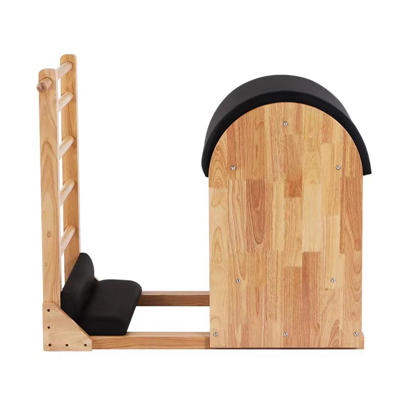 Solid-wood-yoga-inverted-stool-Home-yoga-aids-Shoulder-and-neck ...