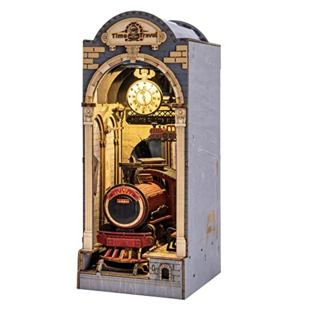 Robotime-DIY-Book-Nook-Kit-3D-Wooden-Puzzle-Insert-Bookcase-Book-DIY ...