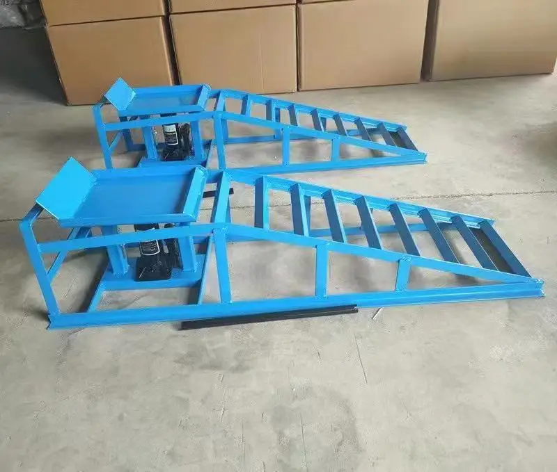 A-Pair-Car-Repairing-Ramps-Auto-Lift-Oil-Changer-Bracket-Maintenance ...