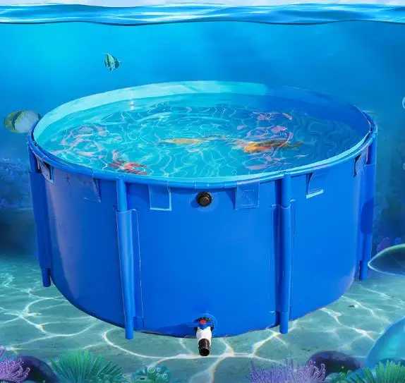 Custom-Above-Ground-Pool-Kids-Foldable-Swimming-Pool-Fabric-Pvc-Drop ...
