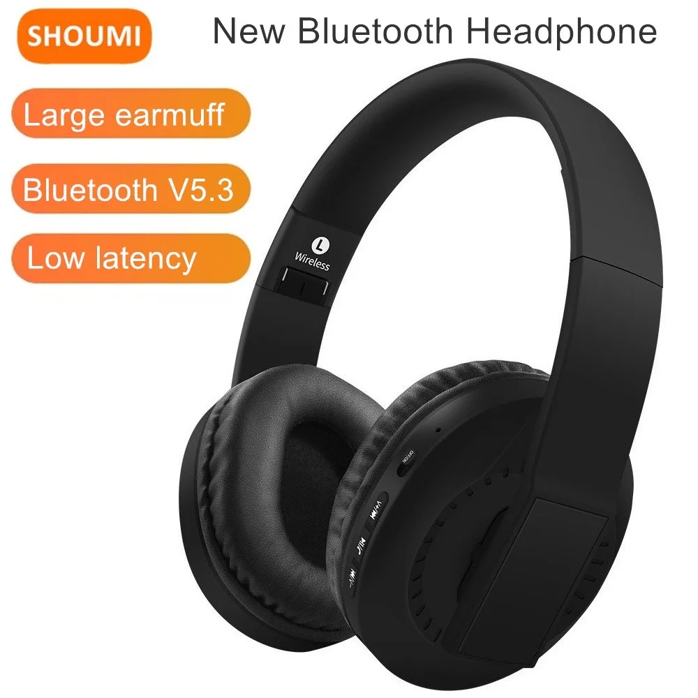 Shoumi-20H-Play-Wireless-Headphone-Large-Bluetooth-Earphones-Big ...