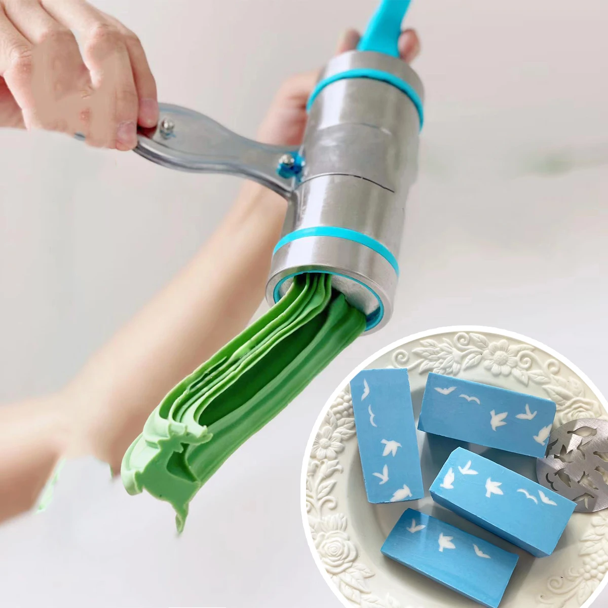 More Carton Disc Squeezers Clay Extruder DIY Clay Pottery Soap Picture ...