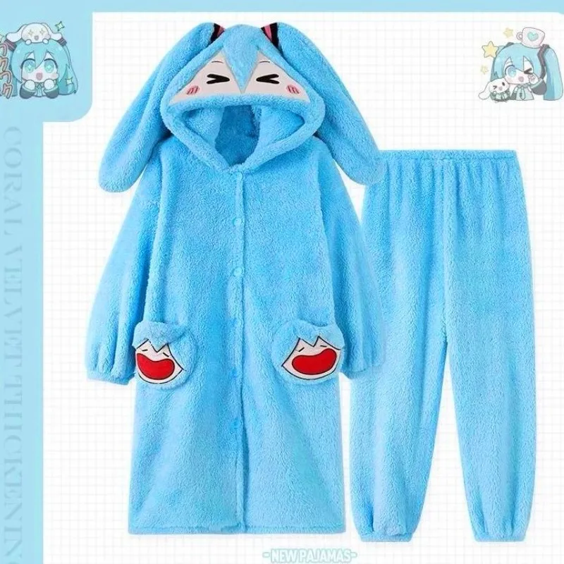 Camis-n-grueso-de-dibujos-animados-Hatsune-Miku-Pijama-de-terciopelo ...