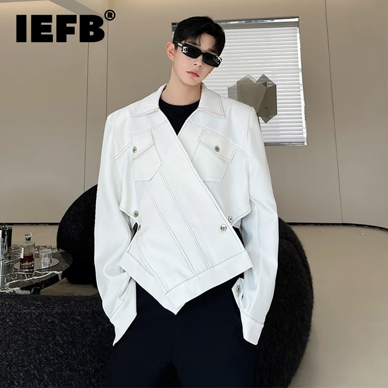 Iefb-koreanischen-Stil-M-nner-Pers-nlichkeit-Jacken-einfarbig-mehrere-tragen-Mode-Technologie-m ...