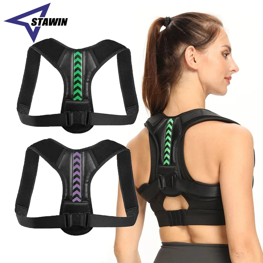 Medical-Adjustable-Back-Shoulder-Posture-Corrector-Belt-Clavicle-Spine ...