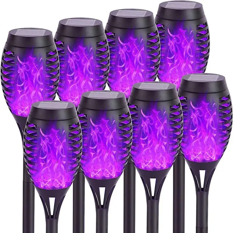12led-Solar-Flamme-Fackel-Licht-flackern-des-Licht-wasserdichte-Garten ...