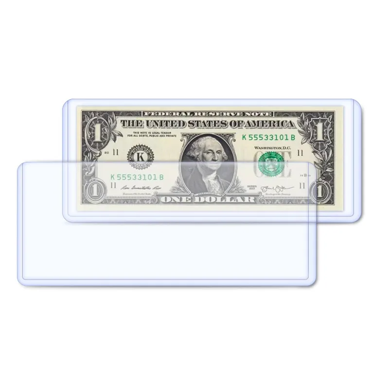 Commemorative-Banknote-Hard-Plastic-Sleeve-Grading-Hard-Clip-Currency ...
