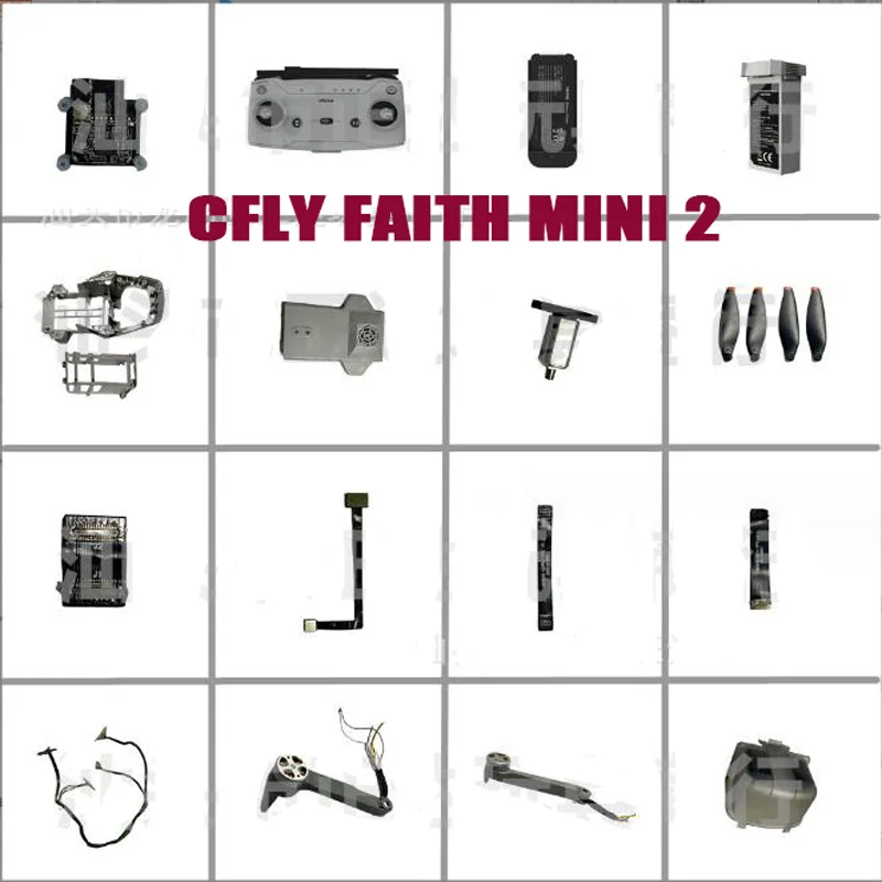 CFLY-Faith-Mini-2-RC-Drone-Spare-Parts-Mini2-Blade-Propellers-Body ...