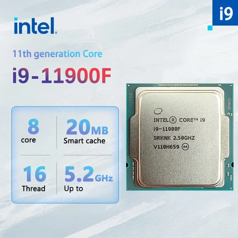 Intel-Core-i9-11900F-CPU-processor-i9-11900F-LGA-1200-New-but-without ...
