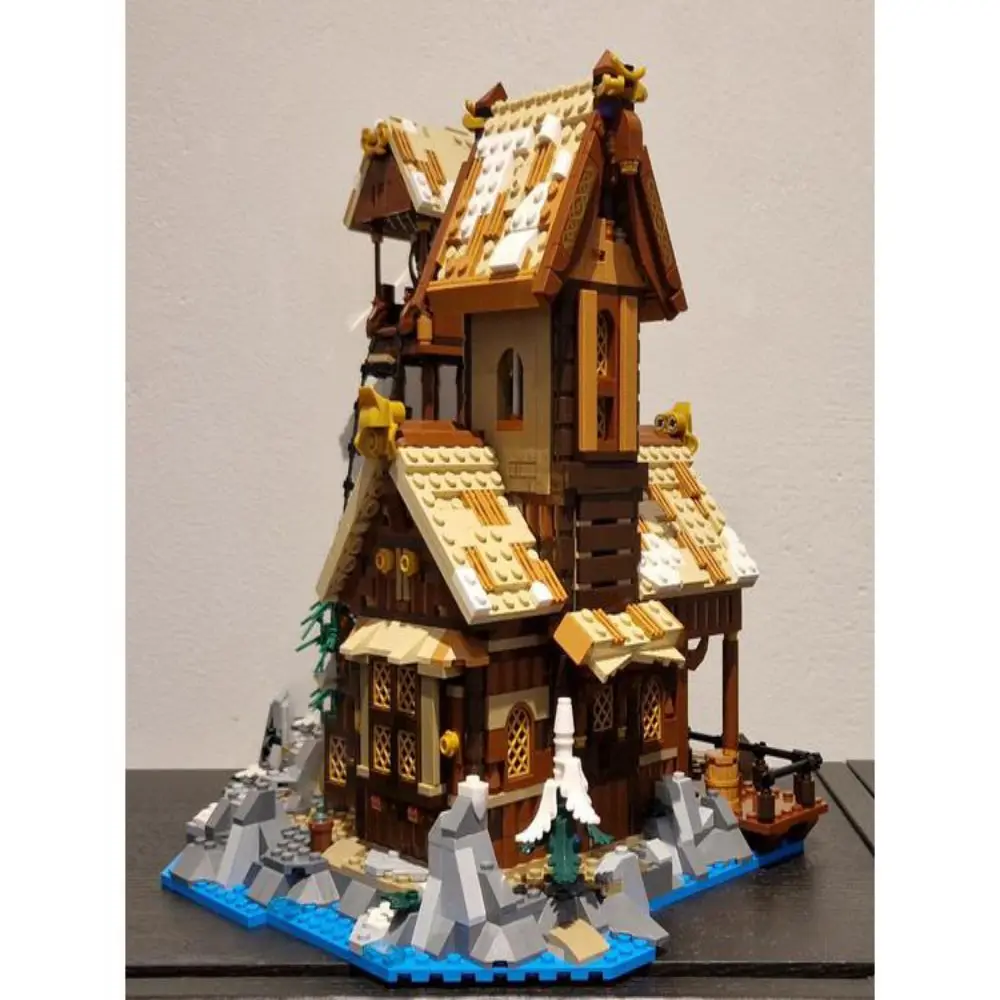 1853PCS-Custom-MOC-Modular-Viking-Scene-Model-Building-Blocks ...