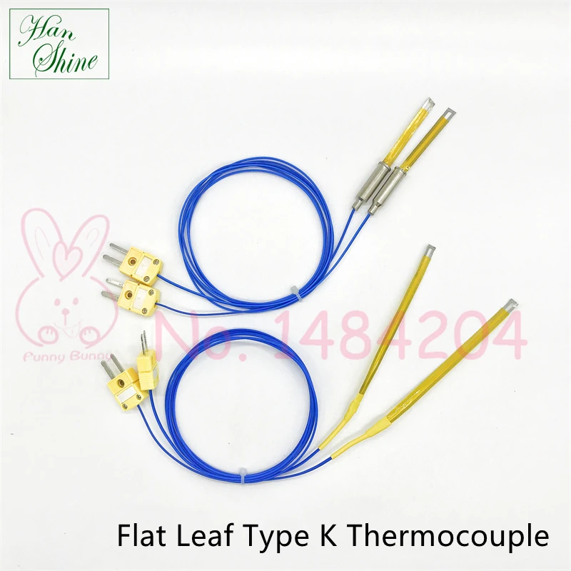 Flat-Type-K-Thermocouple-Up-to-300-C-Ultra-Thin-Probe-0-2mm-Thick-5mm ...