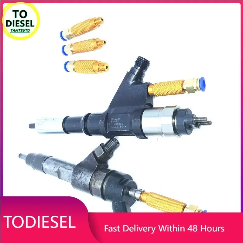 5PCS Diesel Fuel Injector Oil Return Quick Connect Joints for BOSCH ...