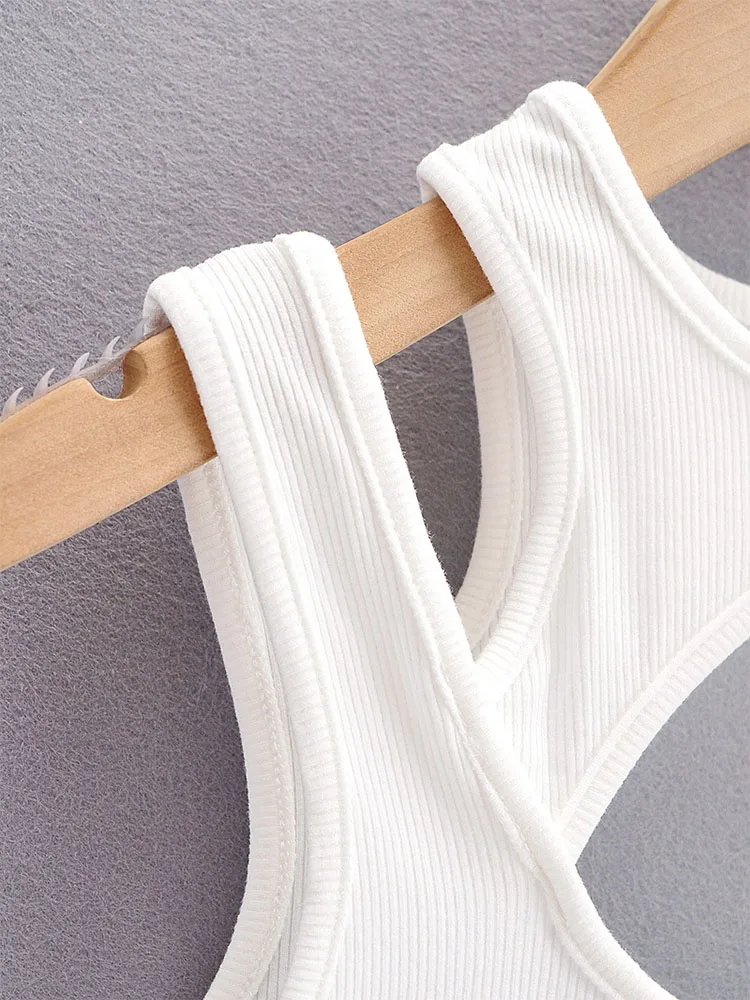 2025 Summer NEW Arrival Women Solid Color Sexy Causal 2 Piece Croped ...