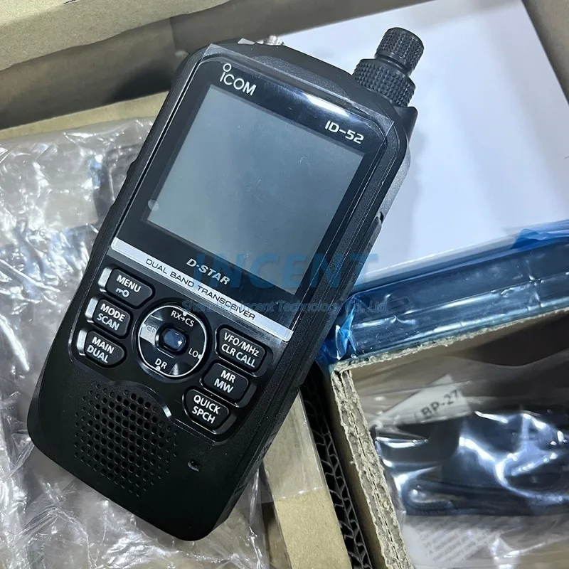 Icom-D-STAR-Handheld-Walkie-Talkie-Esta-o-Digital-Outdoor-Imperme-vel-M ...