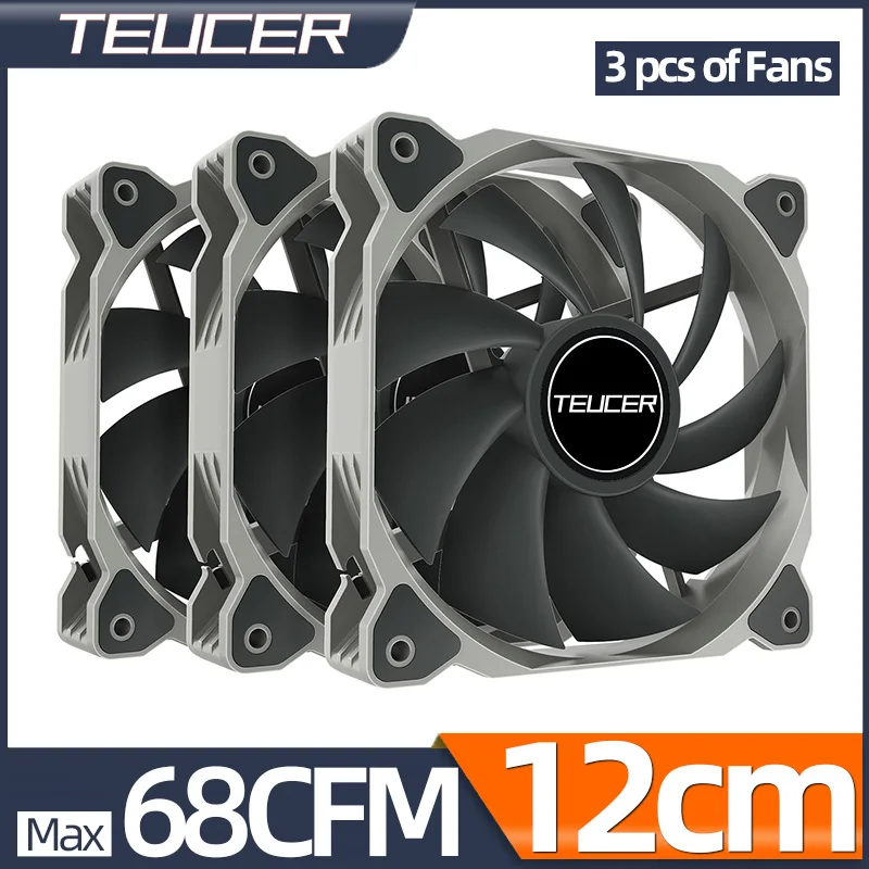 Teucer-XF-01-Ventilador-Cooler-120mm-12V-4Pin-PWM-Baixo-Ru-do-Grande ...