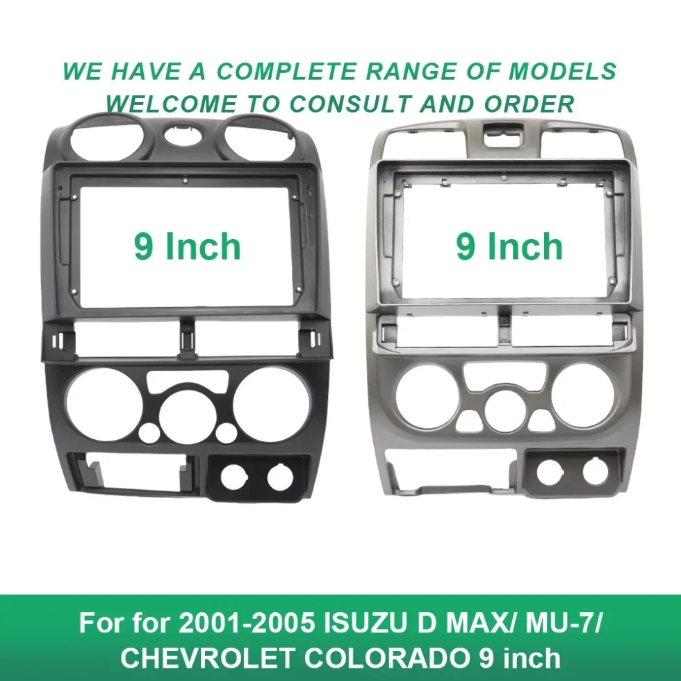 9Inch-Car-Radio-Fascia-For-2001-2005-ISUZU-D-MAX-MU-7-CHEVROLET ...