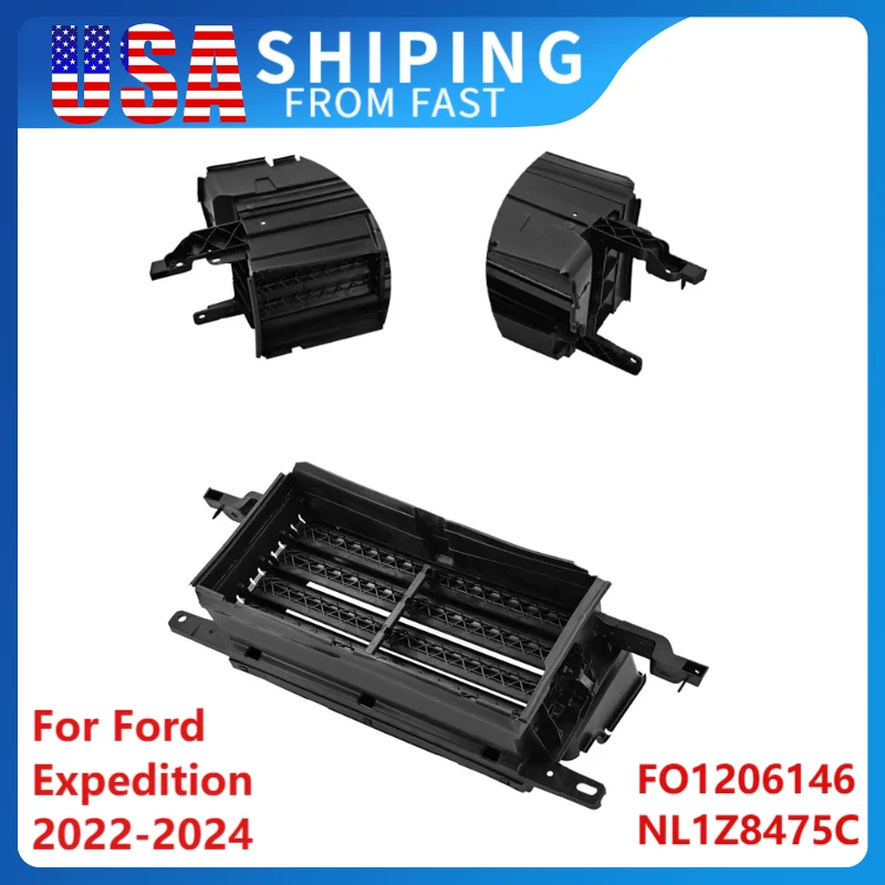 NL1Z8475C Active Grille Shutter Lower Fits For Ford Expedition 2022 ...