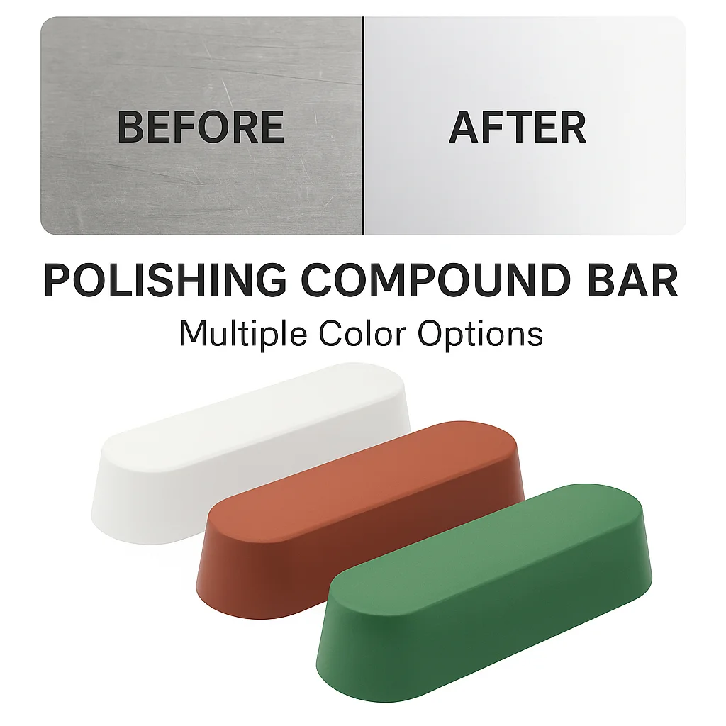 3Pcs Metal Polishing Compound Kit, High-Gloss Buffing Bars for ...