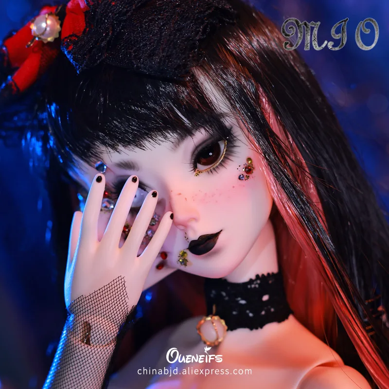 Mio 1/4 Bjd doll ShugaFairy Face Double-sided Modeling Handcrafted ...