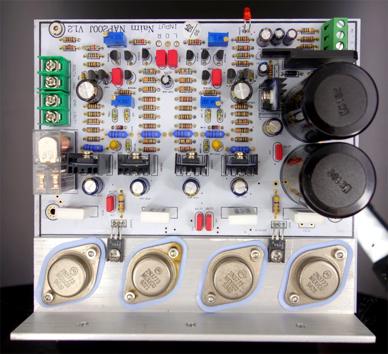 Reference-UK-Naim-NAP200-circuit-hifi-dual-channel-100W-100W-amplifier ...