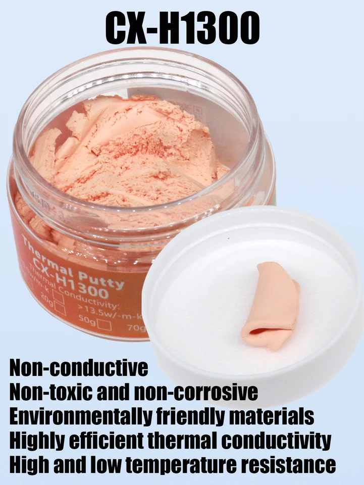 Thermal Paste 8W/ M-K Thermal Putty Compound Paste For CPU GPU ...