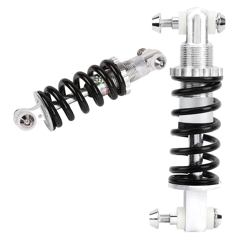 Rear-Shock-Absorber-For-Bicycle-Black-150Mm-450-Lbs-For-Mountain-Roads ...