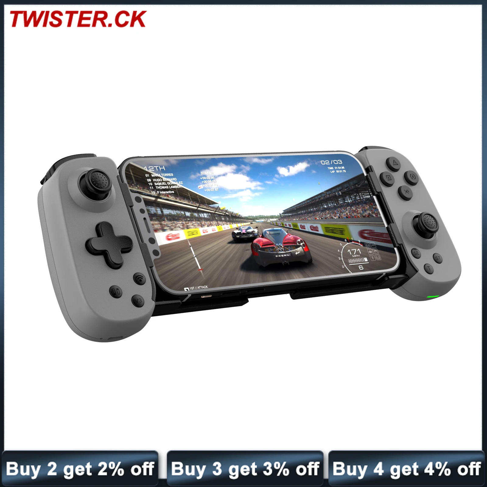 Wireless-Stretching-Extendable-Gamepad-Telescopic-Game-Controller-Long ...