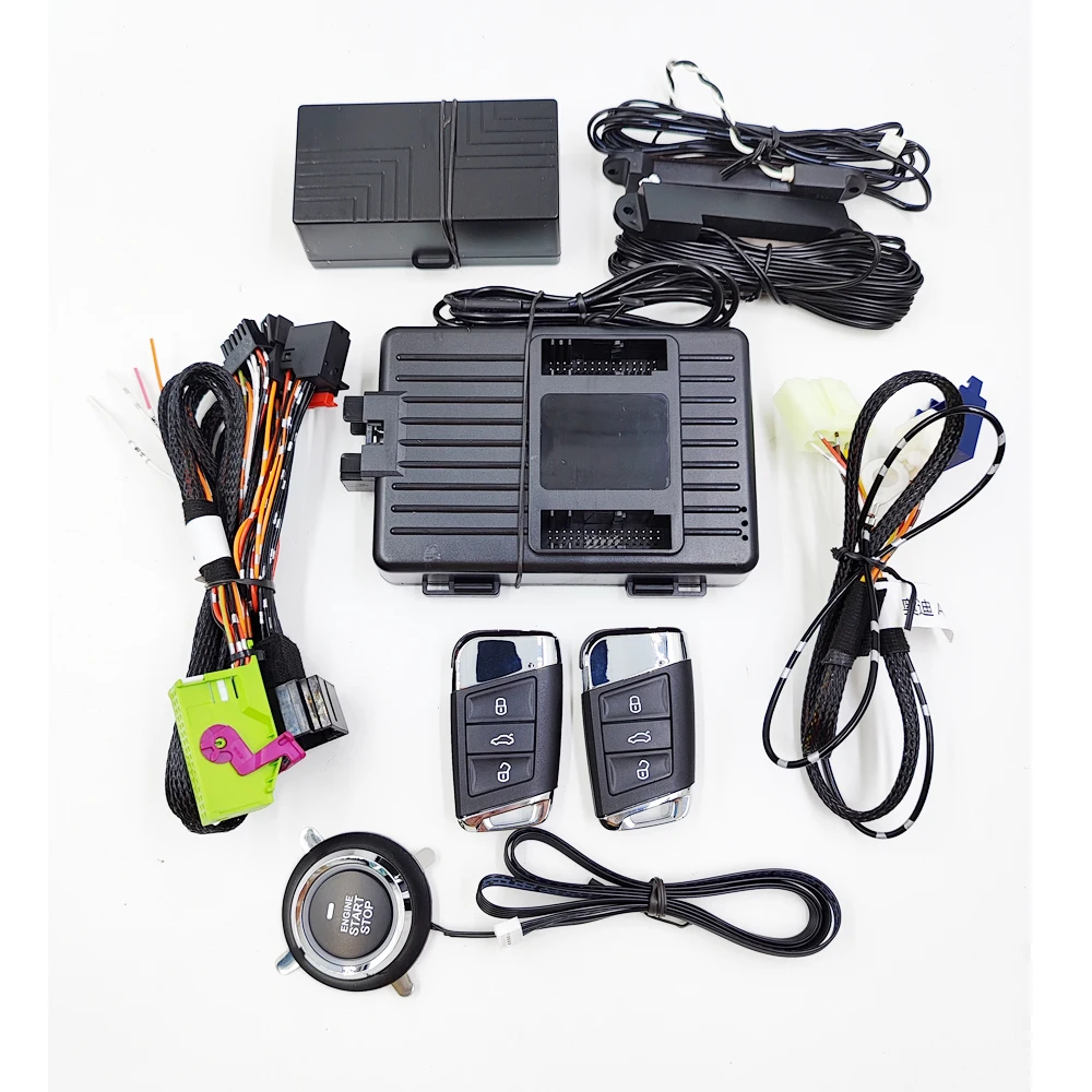 For-Volkswagen-VW-Tiguan-Golf-Beetle-Bora-Add-Push-Button-Start-Stop ...