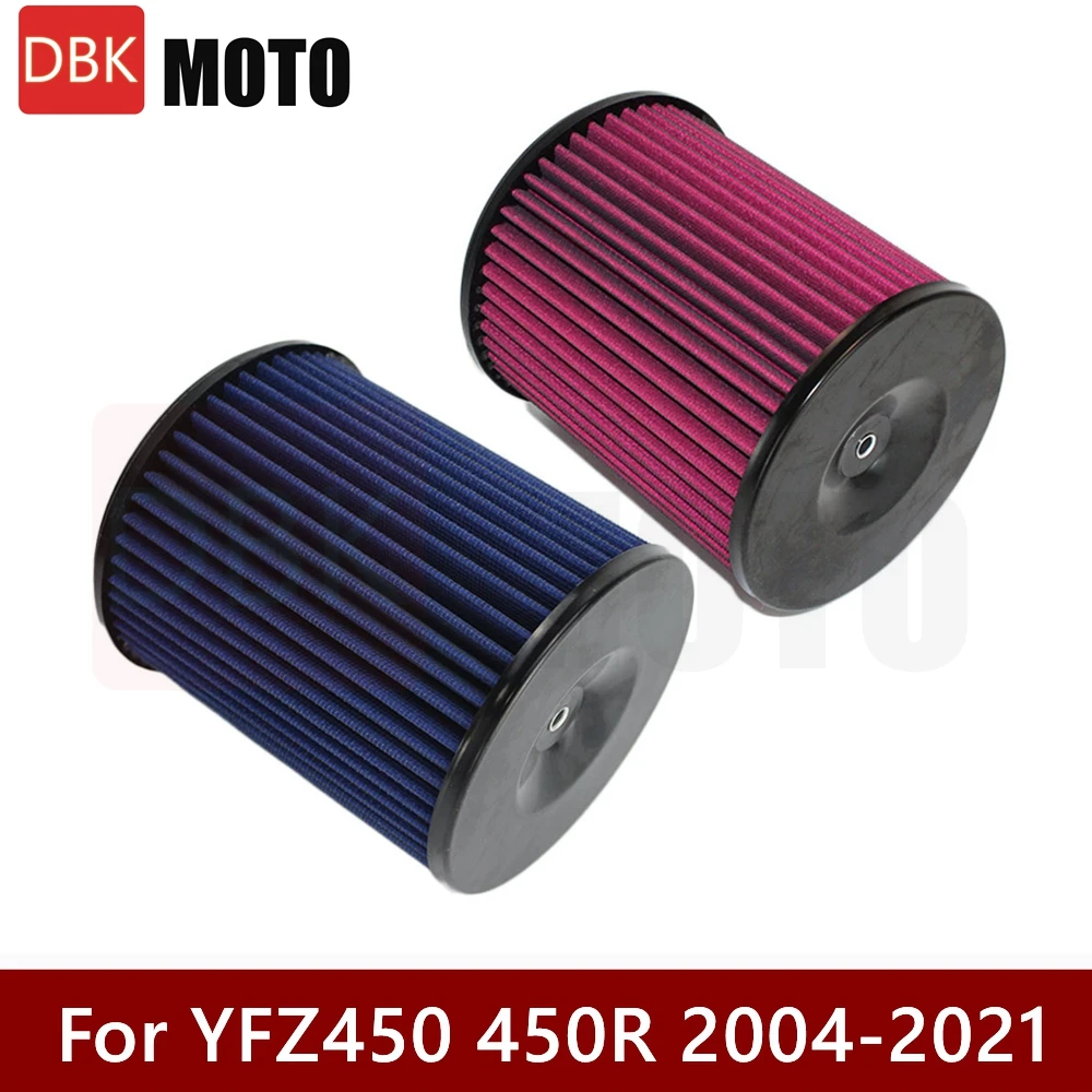For-Yamaha-YFZ450-YFZ450R-YFZ-450-R-2004-2020-ATV-High-Flow-Air-Filter ...