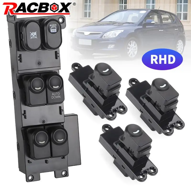 Master Power Window Switch Control Switch Button For Hyundai I30 FD ...