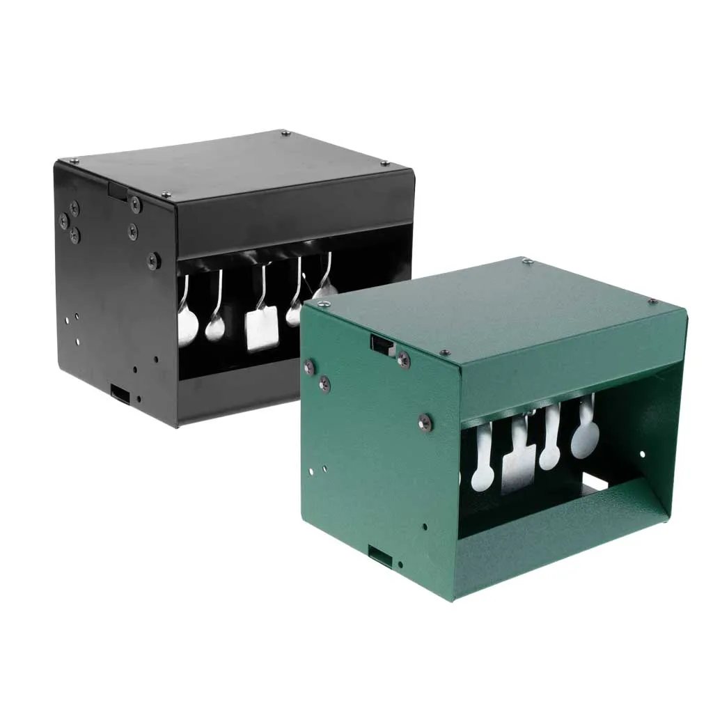 Metal Pellet Trap Catcher With 5 Auto Reset Target for Hunting Shooting ...