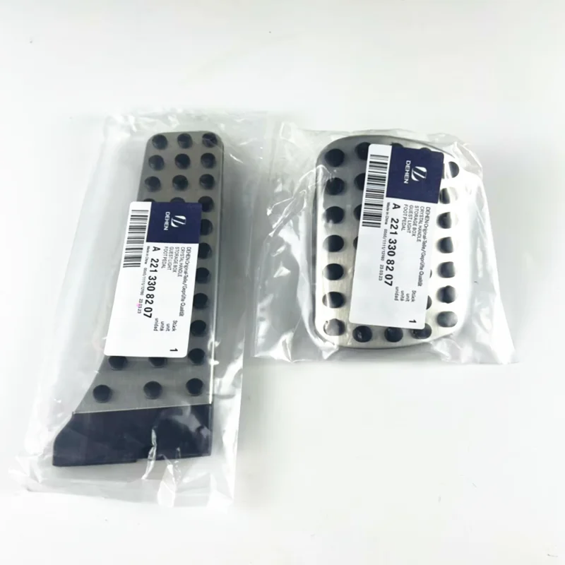 2Pcs Car Gas Fuel Brake Pedal For Mercedes benz C E G CLS GLC GLK SLK ...