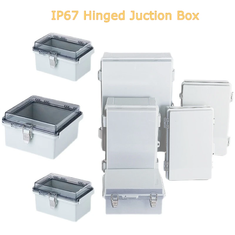 Weatherproof-Waterproof-Hinged-Electrical-Juction-Box-For-Electronic ...