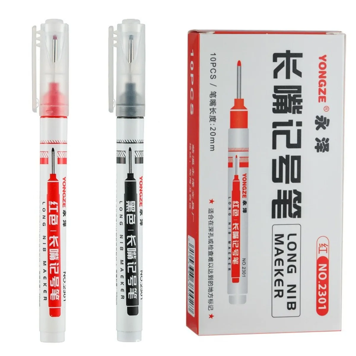 1-3PCS-20mm-Long-Head-Marker-Pens-Large-Capacity-Deep-Waterproof-Four ...