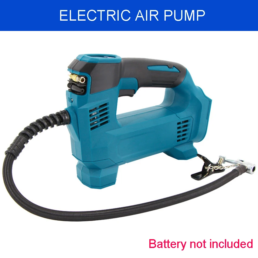 Air Inflator Portable Car Air Compressor Pump Handled Digital ...