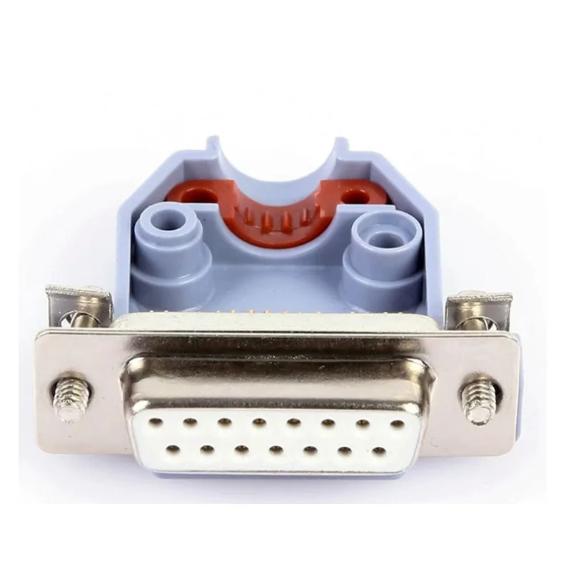 DB15 Male/Female Head of Gilded Welded Plug Socket with 2 Rows 15Hole ...