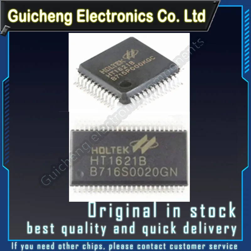 HT1621B-QFP48-SSOP48-New-original-LCD-driver-chip-RAM-mapping-Display ...