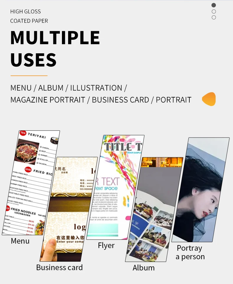 Glossy Paper Magazine