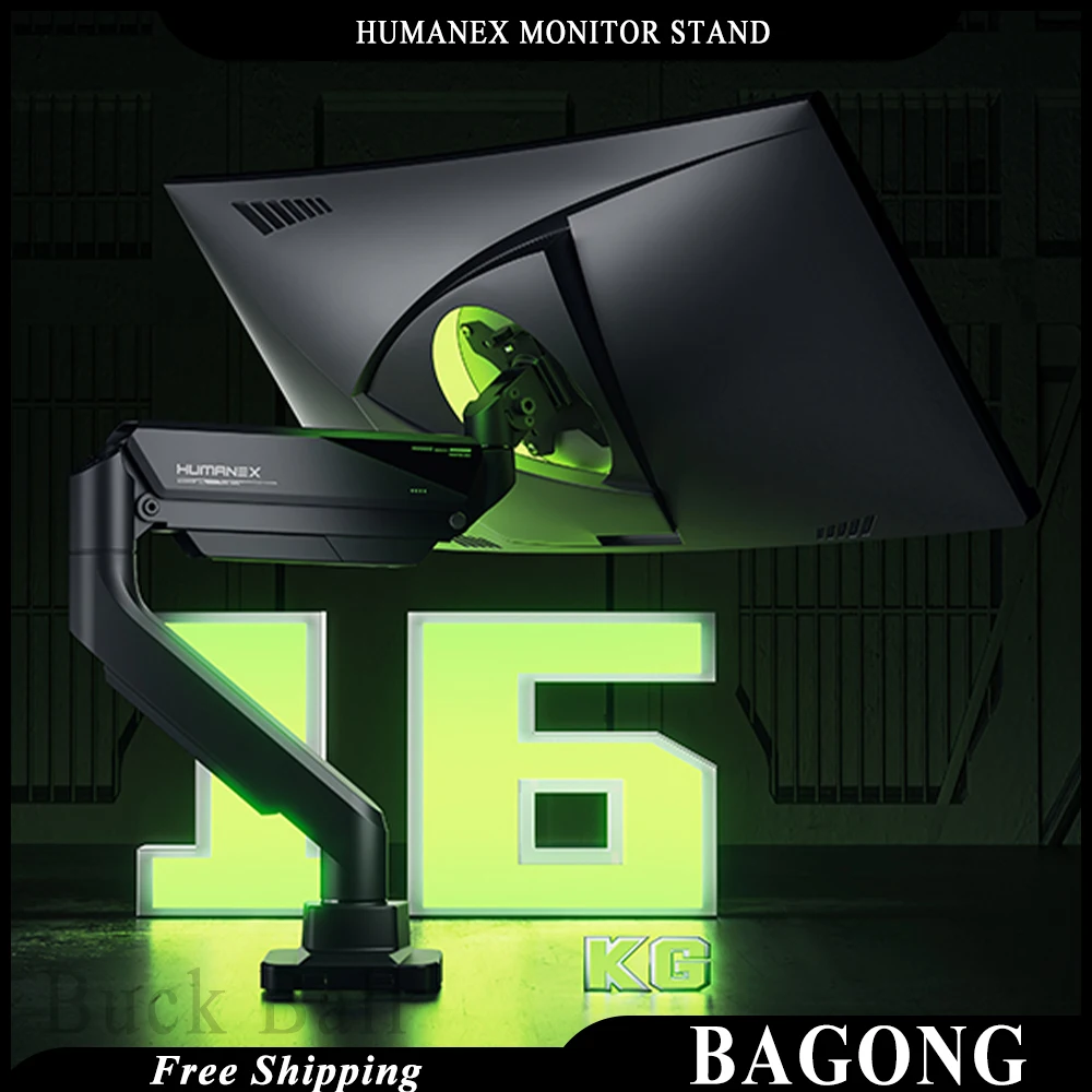 Humanex-Soporte-de-Monitor-para-ordenador-brazo-rob-tico-mec-nico-17-40 ...